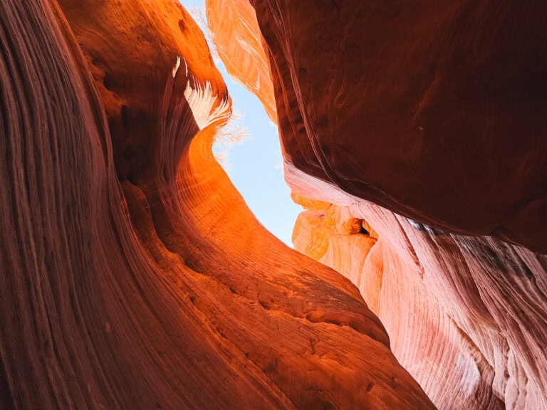 Exploring Peek-A-Boo Slot Canyon aka Red Canyon in Kanab: Directions ...