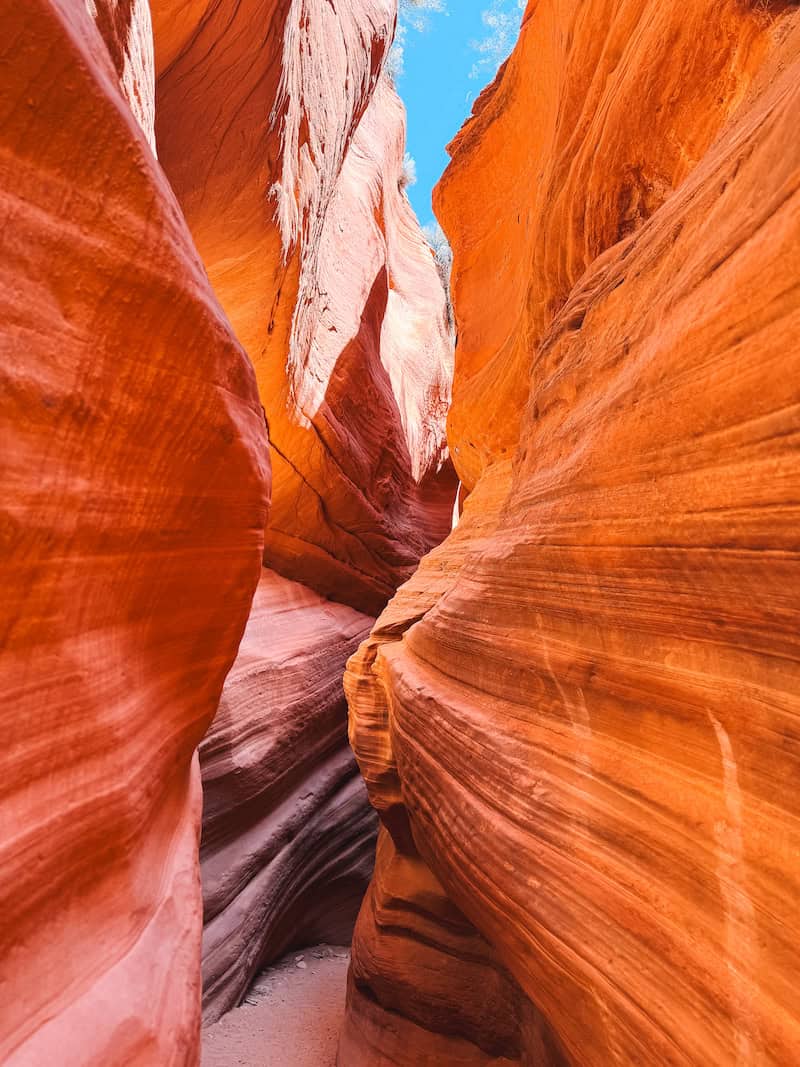 Exploring Peek-A-Boo Slot Canyon aka Red Canyon in Kanab: Directions ...